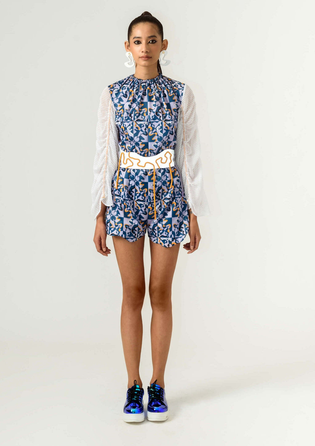 Siddhant Aggarwal | Rage Print Bodysuit | INDIASPOPUP.COM