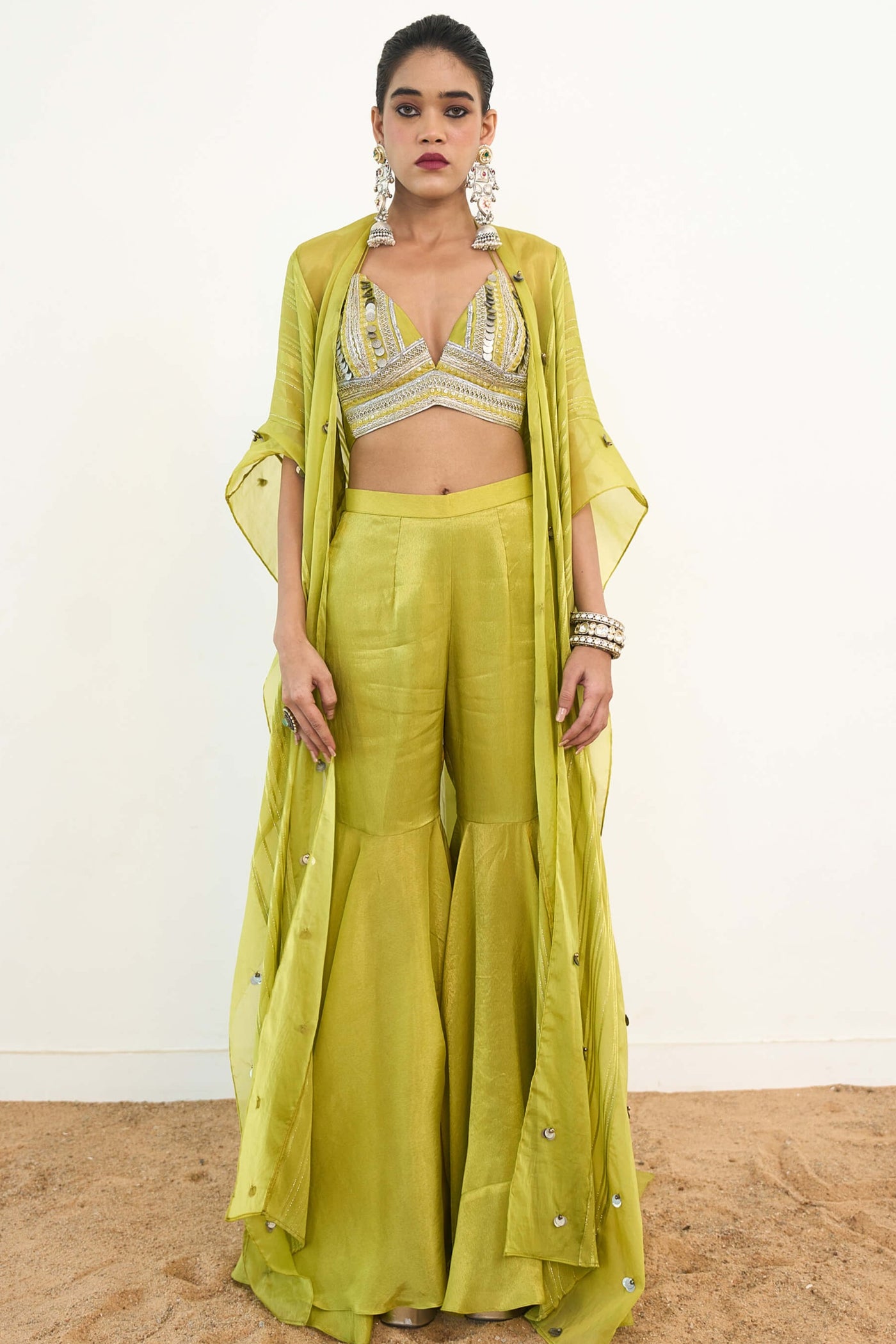 Indian Designer Shararas Set Online for Sale for Women's Collection ...
