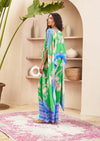 Aster green kaftan top and pants