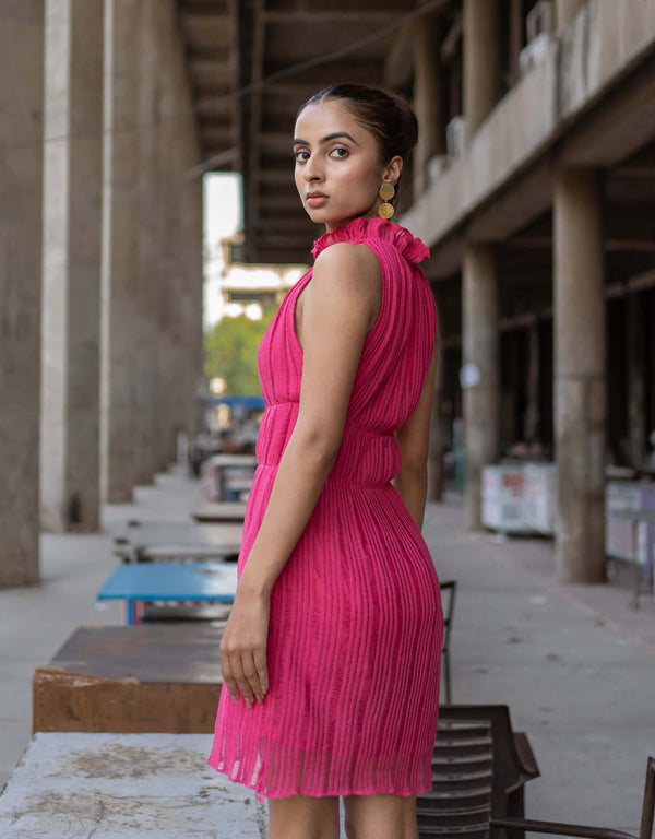 Bright Pink Mia Dress
