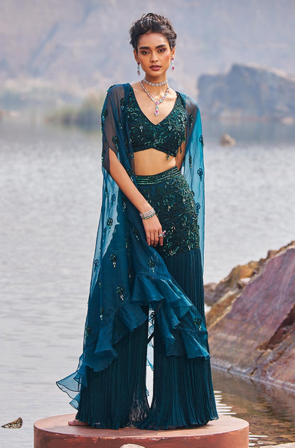 Indian Designer Shararas Set Online for Sale for Women's Collection