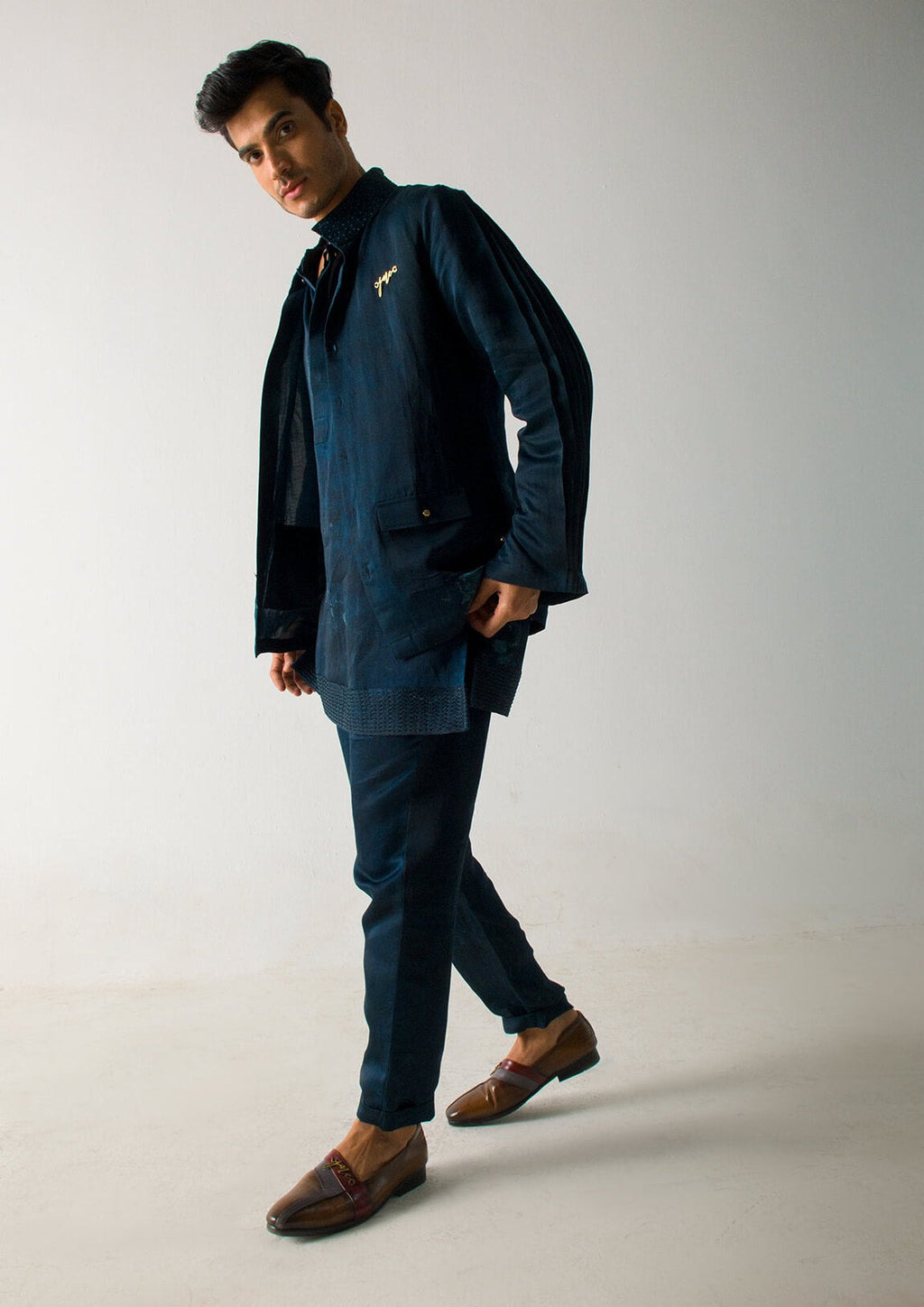 Jatin Malik | French Riviera Jacket And Pant Set | INDIASPOPUP.COM