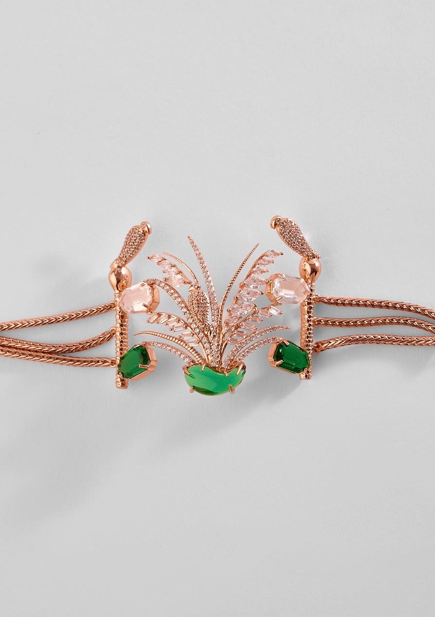 Outhouse | Rose Gold Fish Bracelet | INDIASPOPUP.COM