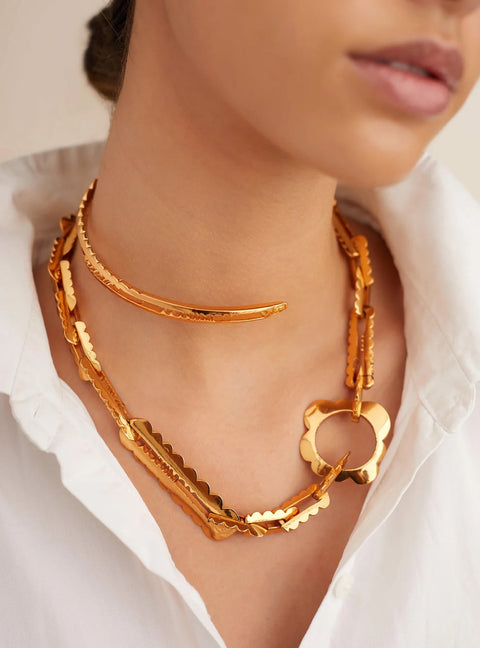 Outhouse | Oh Epee Ferrum Link Chain Necklace | INDIASPOPUP.COM